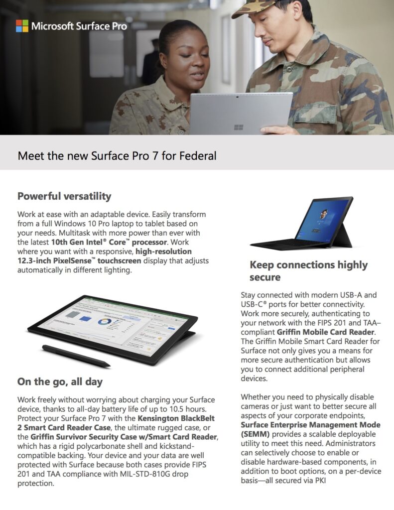 Microsoft – Shaw AFB - Military Expos