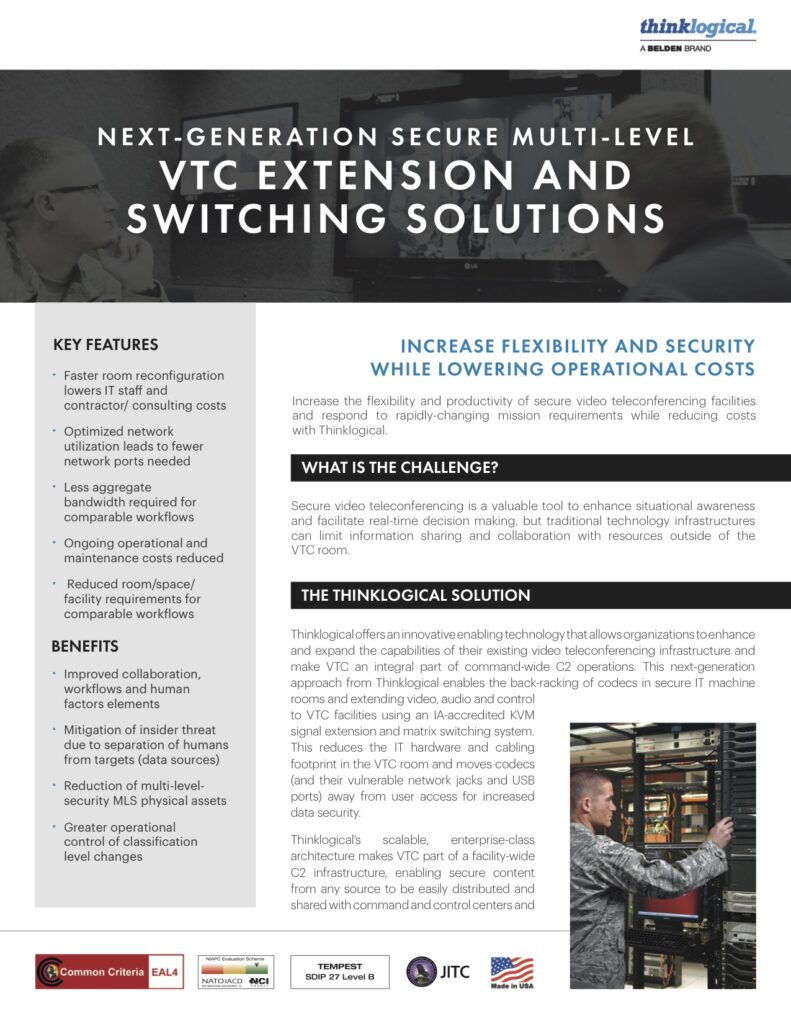 Thinklogical - Peterson - Military Expos