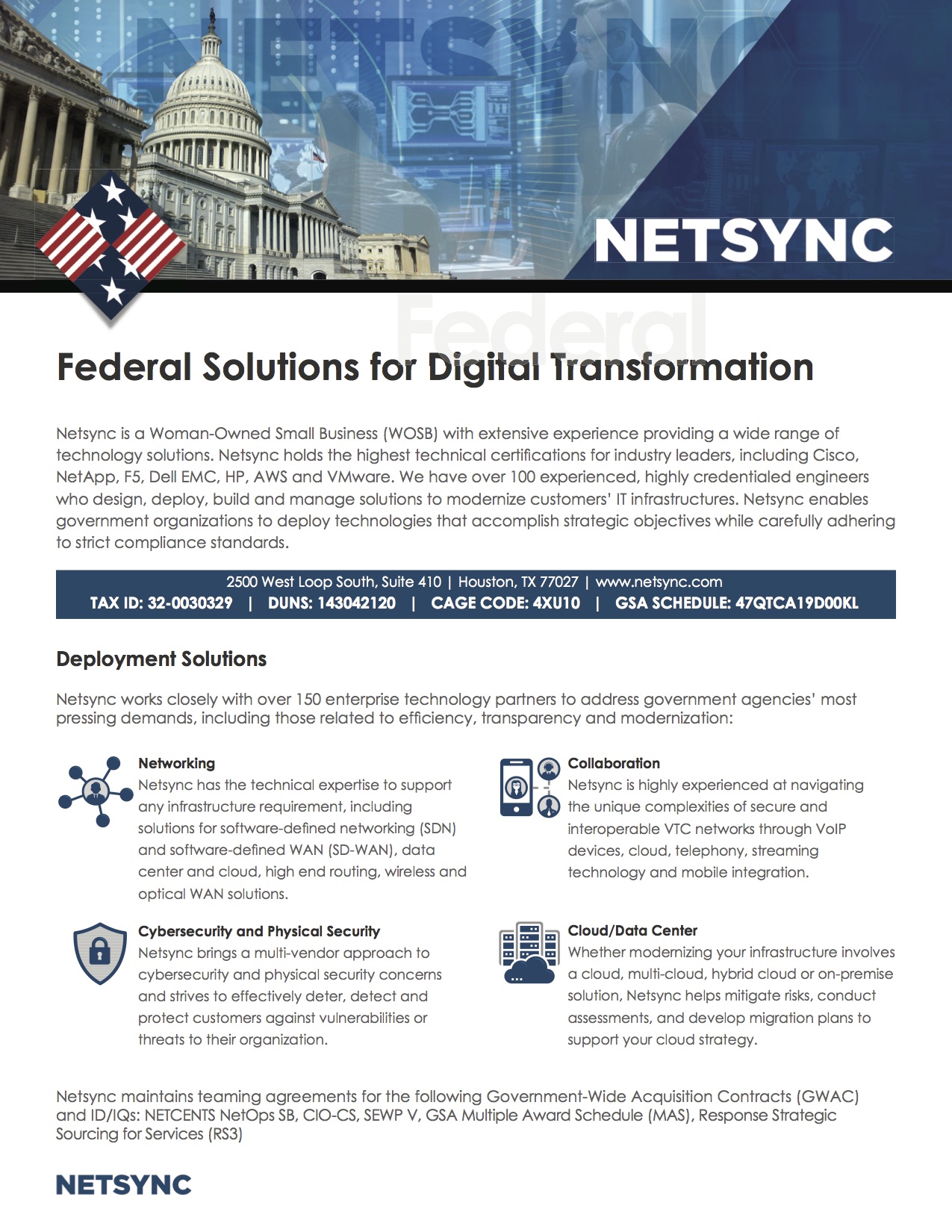 Netsync Network Solutions – Fort Carson - Military Expos