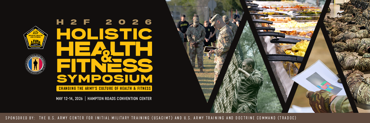 2026 Holistic Health and Fitness Symposium (H2F) - Military Expos